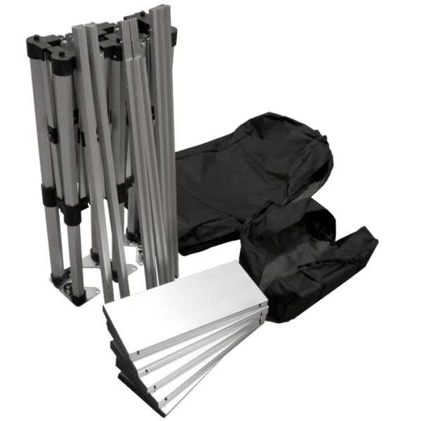 Aluminium Folding Concertina Tables - Gazeboshop